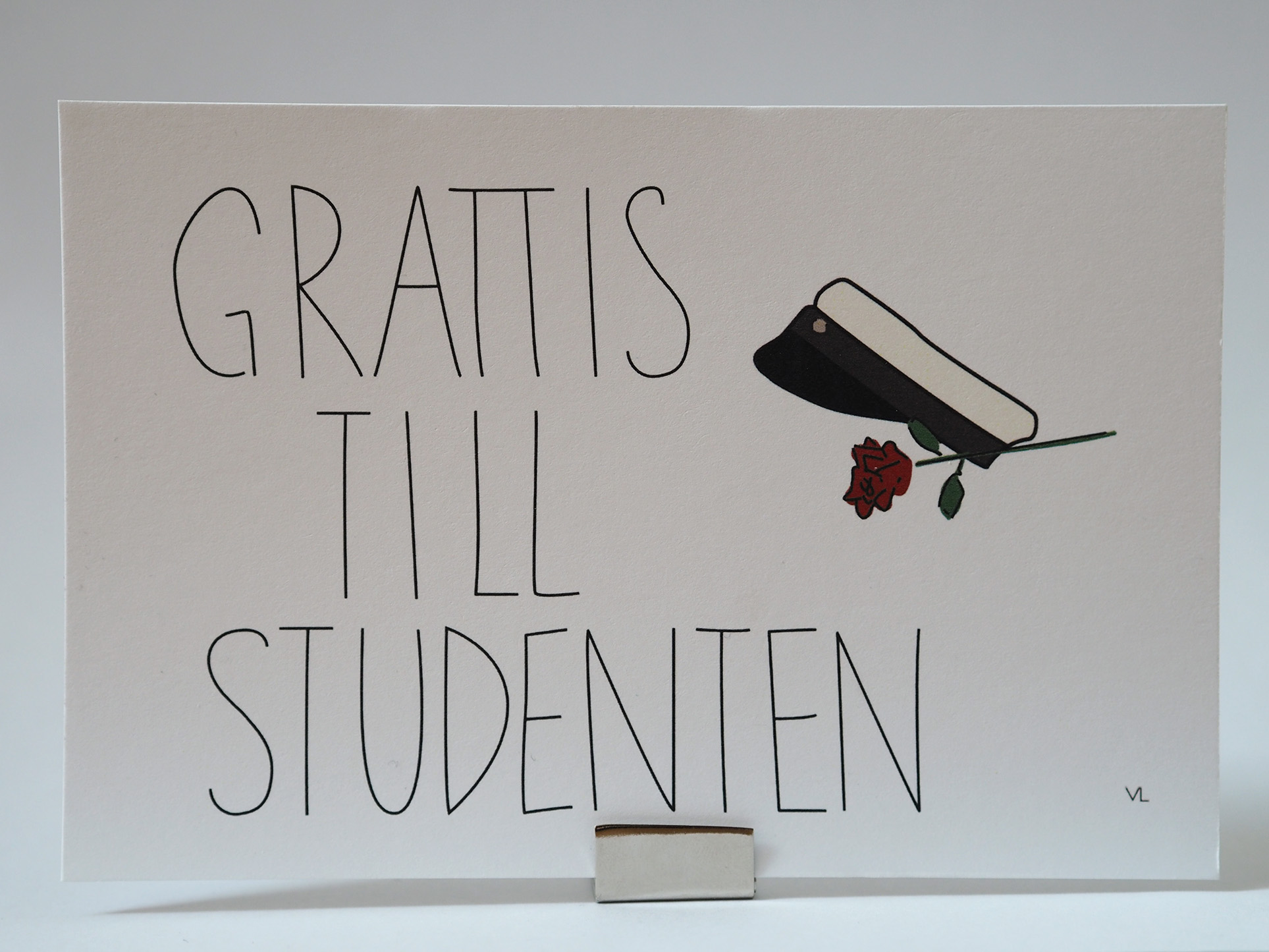 Grattis till studenten - Cards - STORE - VIIVI LAAKKONEN