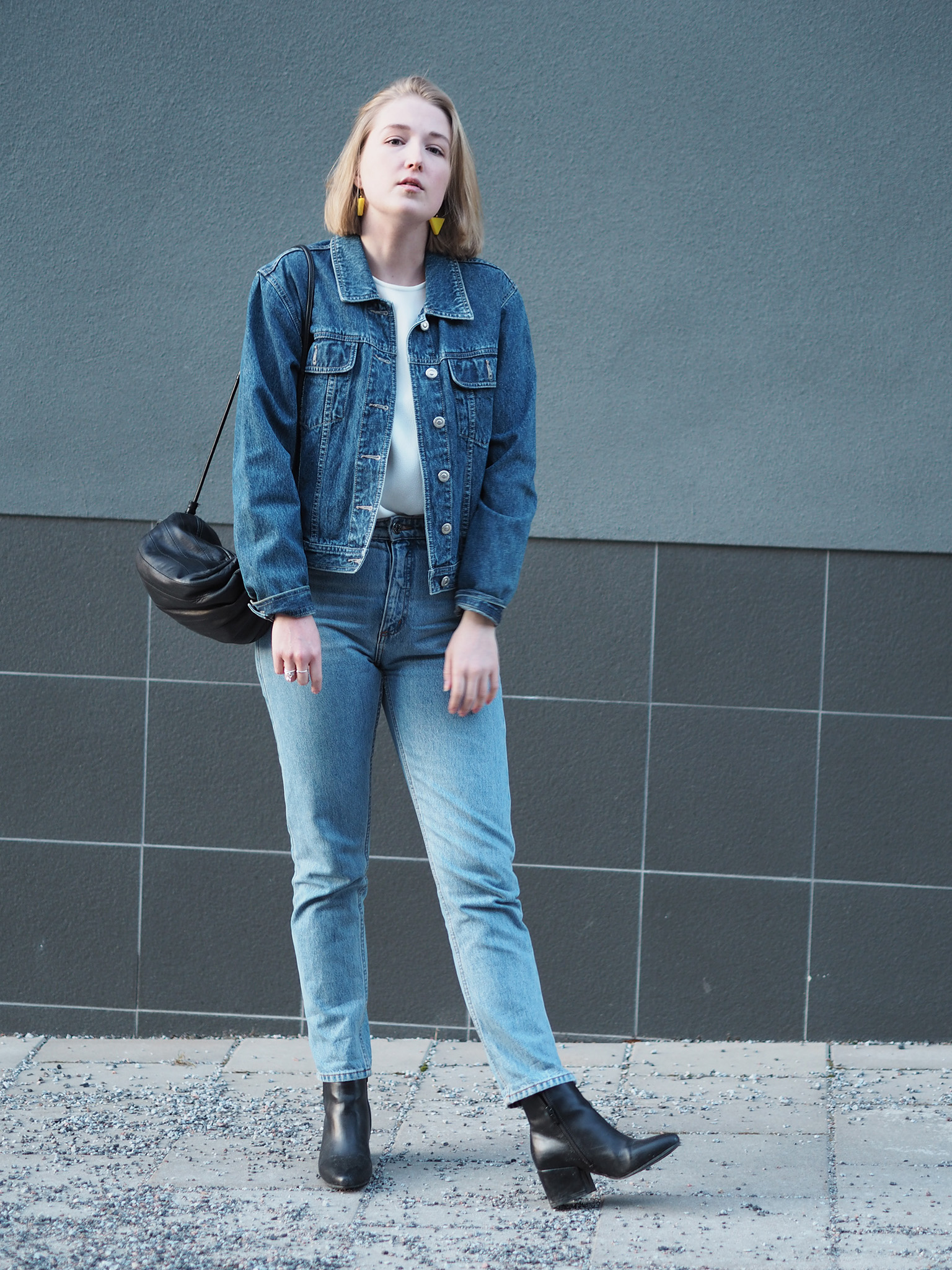 Someone's old, my new - Denim neon look - VIIVI LAAKKONEN